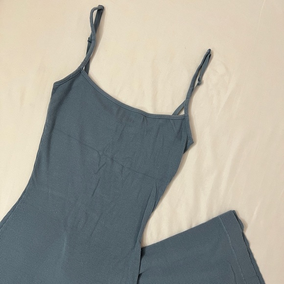 SKIMS | Dresses | Skims Soft Lounge Ribbed Scoop Long Slip Bodycon ...